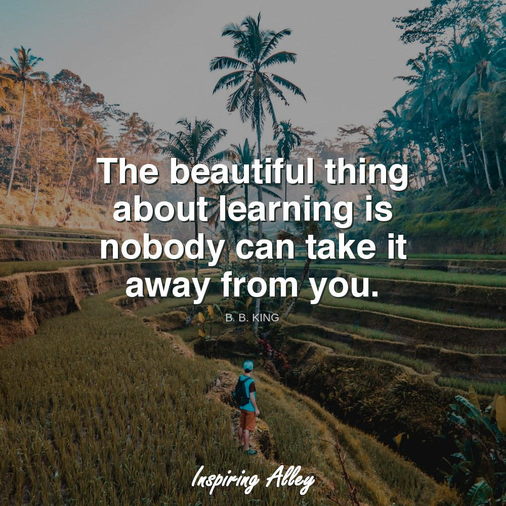 B. B. King | The beautiful thing - Inspiring Alley
