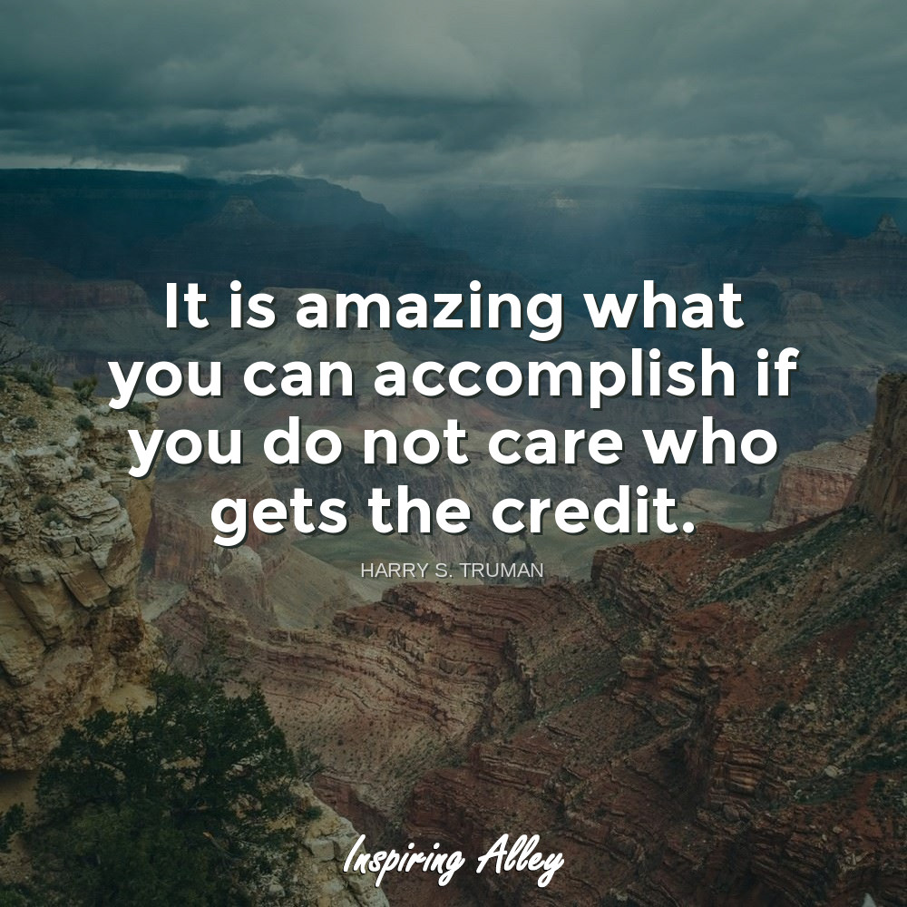Harry S. Truman Quote | It is amazing - Inspiring Alley
